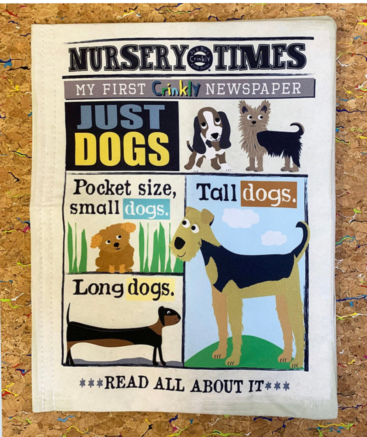 Dogs newspaper store
