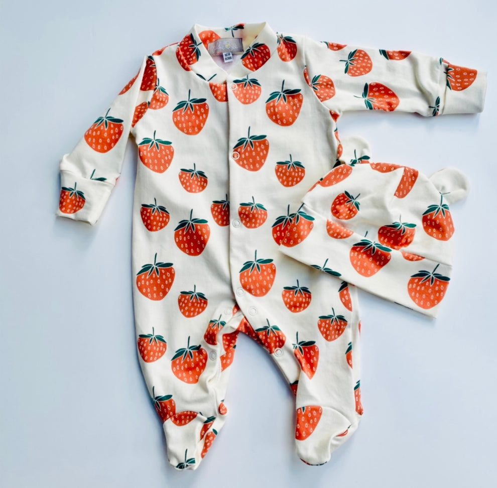 Organic Sleep-suits – Eddie & Bee